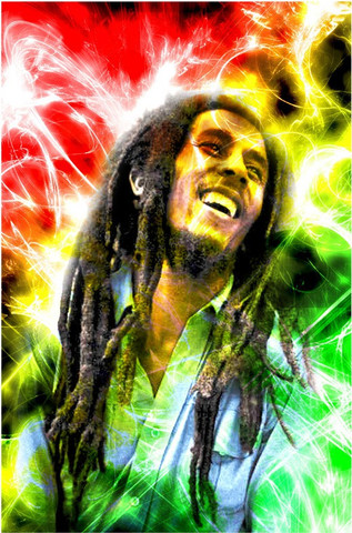psychedelic bob marley