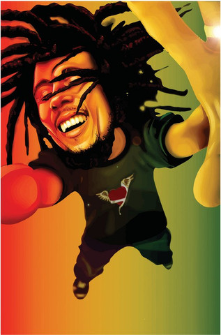 3d bob marley