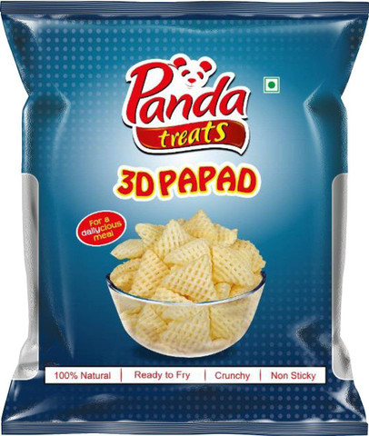 fried papad packet