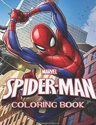spiderman coloring book picture