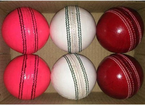 cricket ball red