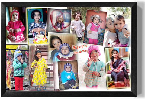 empty spaces picture frames