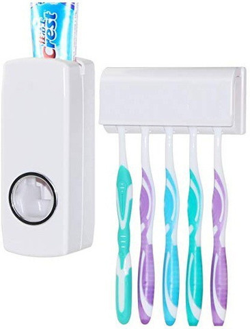toothbrush with toothpaste dispenser