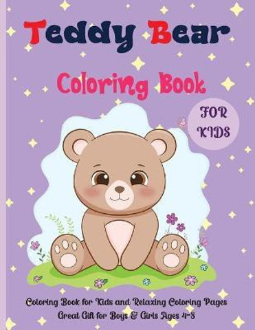 cute teddy bear coloring book