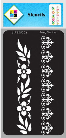 simple border stencils