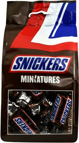 snickers miniatures