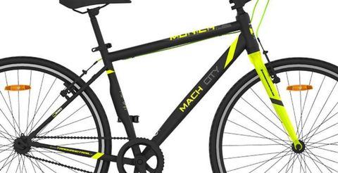Mach City MUNICH SINGLE SPEED HYBRID 700X35 700C T (inch) Hybrid Cycle ...