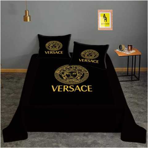 versace print bedsheet