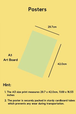 medium size poster paper