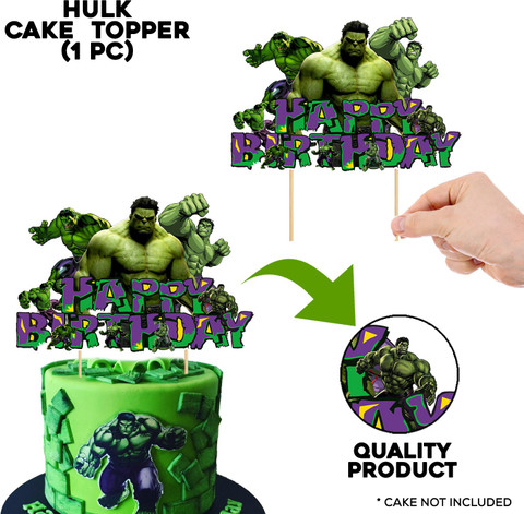 hulk cake figure