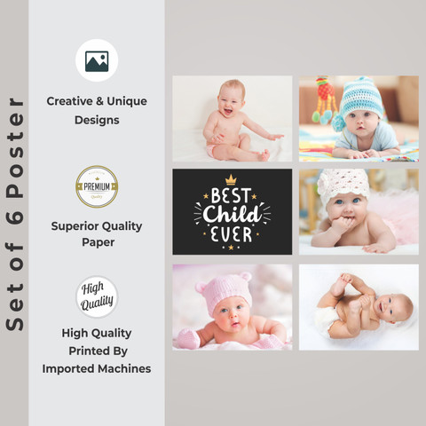 Beautiful Cute Baby Wall Poster For Pregnant Women Best Quality Poster ...