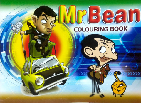 mr bean coloring book