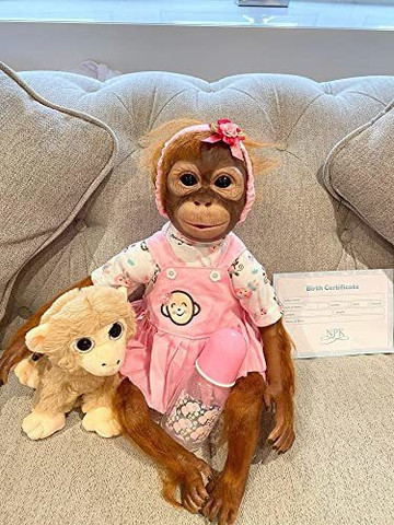 realistic monkey teddy
