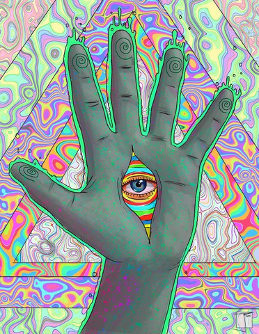 trippy psychedelic artwork