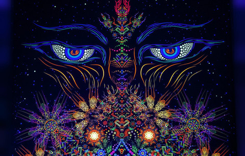 trippy psychedelic poster