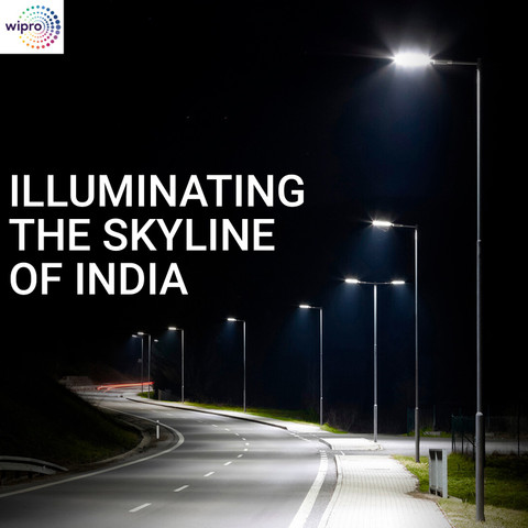 Wipro LED 50W Skyline Neo Street / Gate Light Outdoor Lamp Price in ...