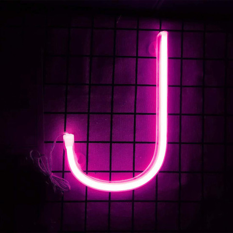 letter j light