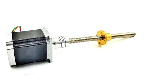 INVENTO 1pcs TB6600 Driver+Nema 23 25 Kg-cm Motor+Flexi coupling+ ...