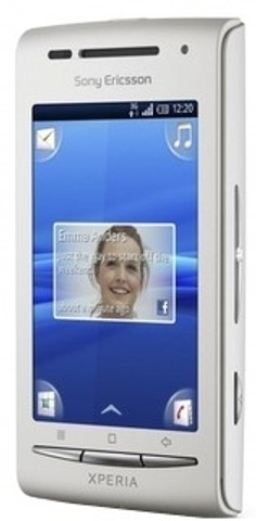 white sony ericsson
