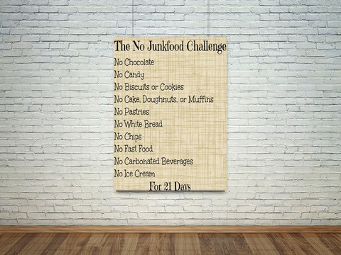 no junk challenge