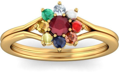 bluestone ruby ring