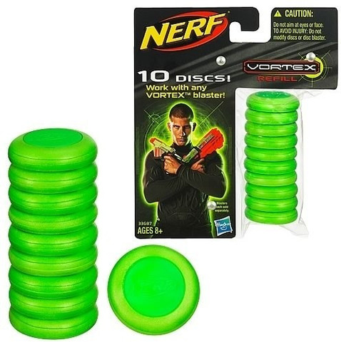 nerf vortex discs