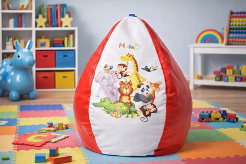 Maskeen Medium Kids bean bag Lounger Bean Bag With Bean Filling Price ...