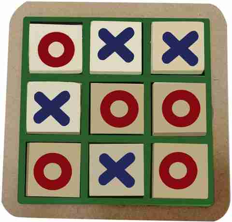 AMUSING Zero & Cross, Pedagogical Board Brain Teaser Games for Kids ...