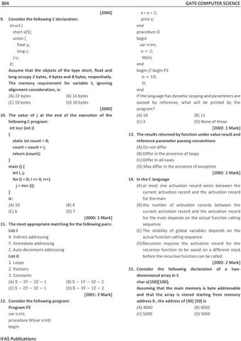 GATE 2026 Computer Science - Chapter-wise PYQ Solved Papers (1996–2025 ...
