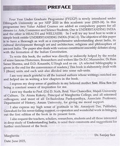 UNDERSTANDING INDIA : A TEXT AND REFERENCE BOOK FOR ALL STREAMS ( ARTS ...