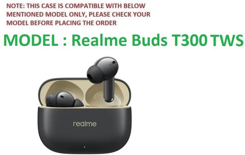 Colorcase Front & Back Case for Realme Buds T300 TWS / Realme Buds T310 ...