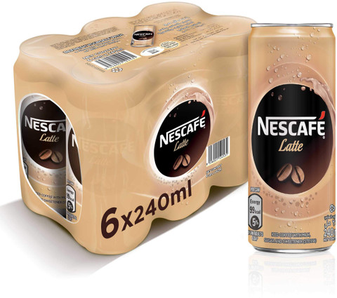 nescafe latte can