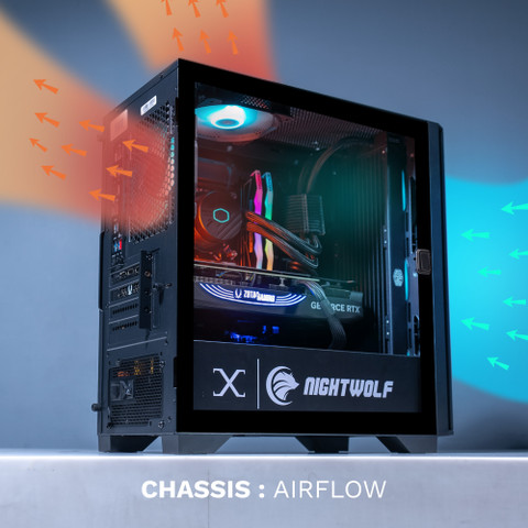 XRIG NIGHTWOLF PRO V4 14th Gen Intel Core i7 14700K 20 Cores (8P+12E ...