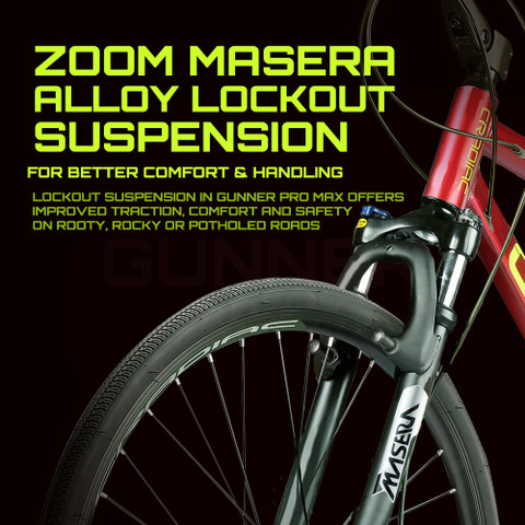 CRADIAC GUNNER PRO MAX | 6061 ALLOY FRAME | SHIMANO ACERA | ZOOM ...