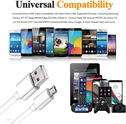 Taykaa Micro USB Cable 4 A 1 m USB TO TYPE B Charger Cable - Taykaa ...