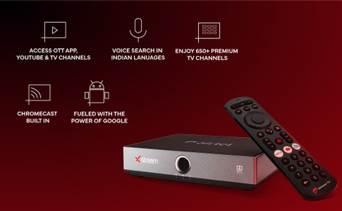 Airtel Xstream Only Set Top Box | 1 Month Hindi Premium Family HD Pack ...