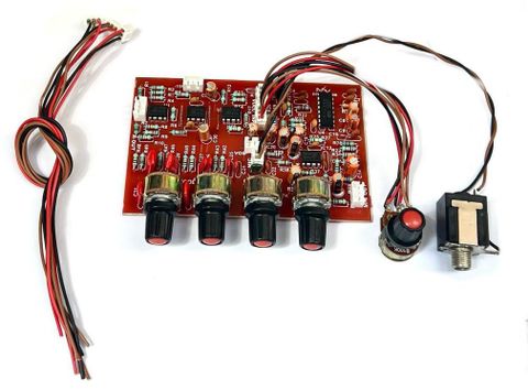 M V COLLECTION ECHO MIC DELAY WITH BASS TREBLE PREAMPLIFIER BOARD WITH ...