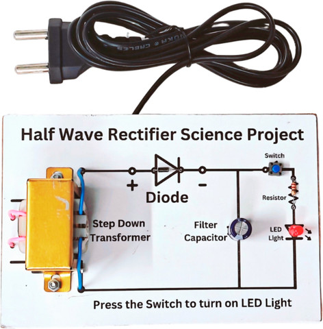 half wave rectifier project