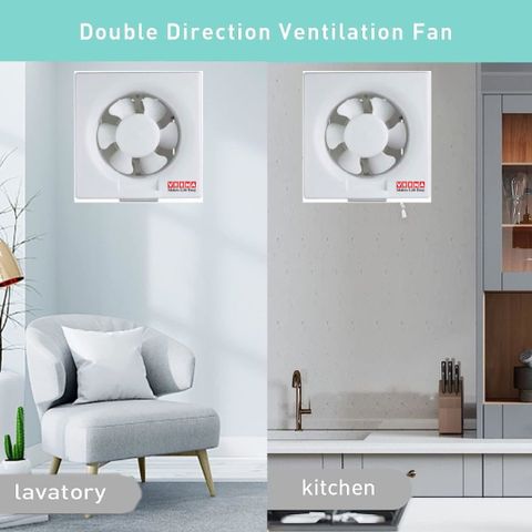 Veena 10 Inch Ventilation Fan | Rust Proof | Dust Protection | Kitchen ...