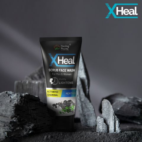 healing pharma Xheal Activated Charcoal FaceWash For Oily Skin | Dry ...