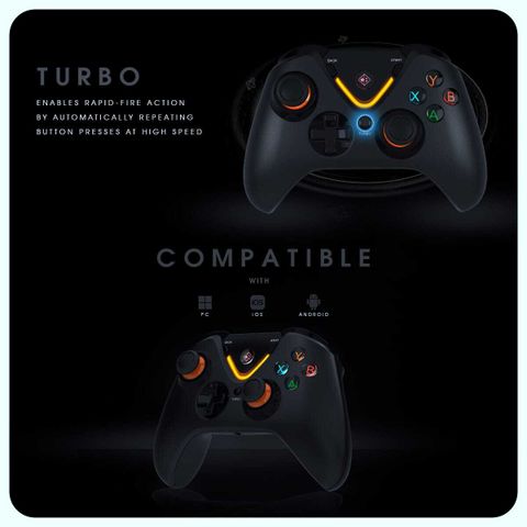 Cosmic Byte Ares Pro Tri-Mode Wireless-Bluetooth-Wired Controller ...