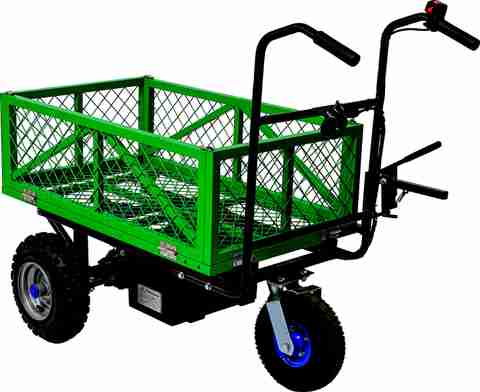 Sharp Garuda Electric Mini Dumper – Battery Operated Farm Trolley Cart ...