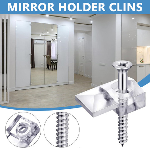 mirror support clips