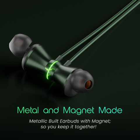 Hammer Nova C-Type wired Earphones with Mic,Powerful Bass,In-line ...