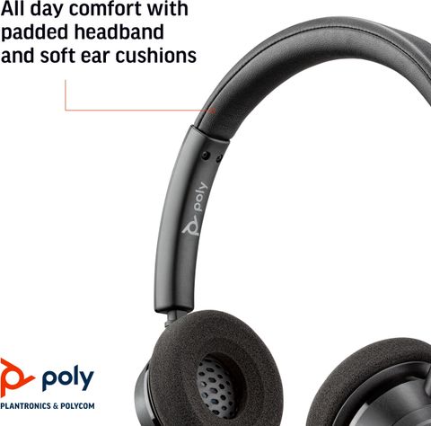 poly by Plantronics Blackwire 3320 USB-C (Poly) Wired, Dual-Ear Wired ...