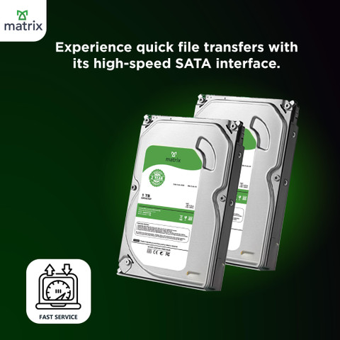 MATRIX HARD DRIVE 1 TB 1 TB All in One PC's Multicolor SATA Internal ...