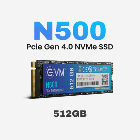 EVM EVMNV500 1024 GB All in One PC's, Desktop, Laptop Black PCIe NVMe ...