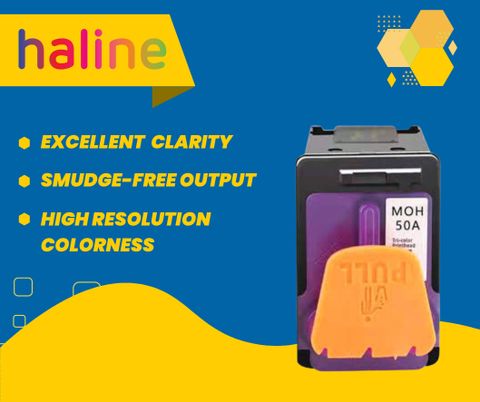 Haline GT52 Tri-color Print Head (M0H50A) for HP Ink Tank Printer Tri ...