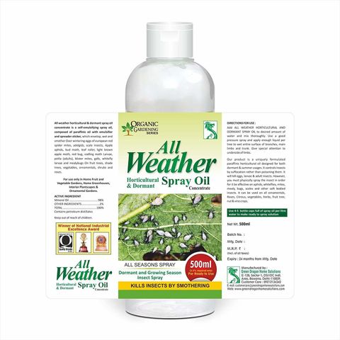 Green Dragon Horticultural Dormant Spray Oil Concentrate to Control ...
