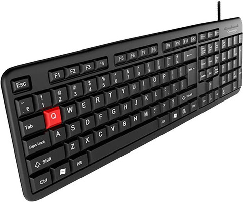 QUANTUM QHM7403 wired Keyboard Wired USB Standard Desktop Keyboard ...